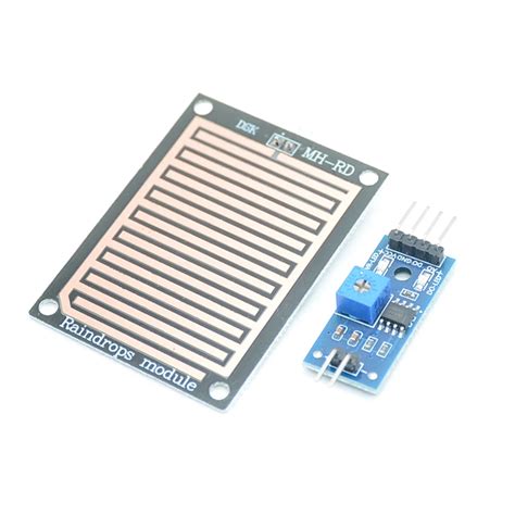 Rain Drop Sensor Module Pinout Datasheet How To Use It In 43 Off