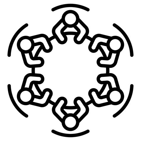 Employee Engagement Icon Line Vector Illustration 39885531 Vector Art At Vecteezy