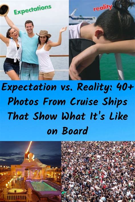 Expectation Vs Reality 40 Photos From Cruise Ships That Artofit