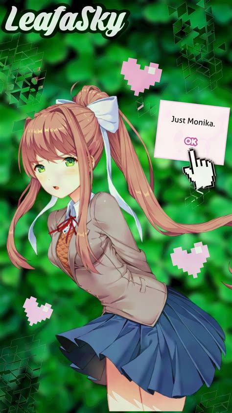 Ddlc Monika Wallpapers Wallpaper Cave Ddlc Monika Wallpapers Wallpaper Cave