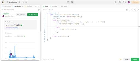 Leetcode Problem No 1047 Remove Duplicates In String Kumar Garg