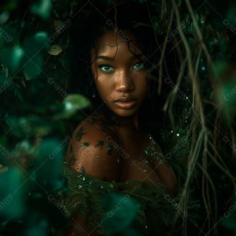 Imagine A Black Woman Standing In The Heart Of A 30 Forest