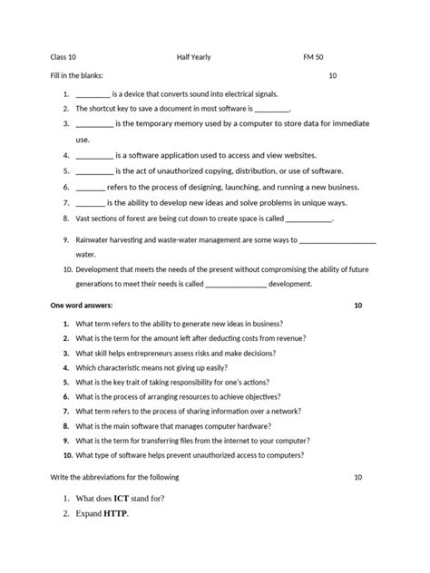 Hy Cass 10 Computer Set 2 Pdf Computer Virus Software