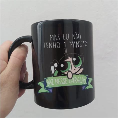 Caneca Docinho Meninas Super Poderosas Frase Elo7