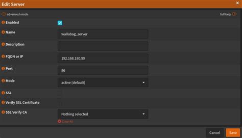 Haproxy Auf Opnsense Firewall Mit Lets Encrypt Tech Blogwe Cmede