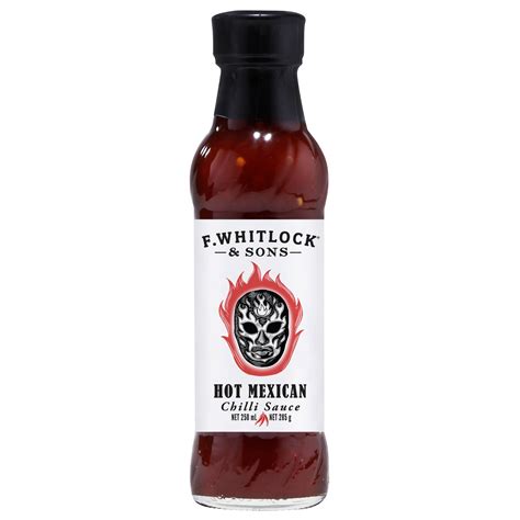F Whitlock And Sons® Hot Mexican Chilli Sauce 250ml F Whitlock And Sons