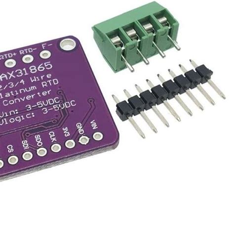 Jual Max31865 Pt100 Rtd Temperature Sensor Amplifier Module Arduino Shopee Indonesia