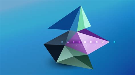 초록 배경기하학적 종이 접기 스타일 모양 구성 삼각형 낮은 폴 리 디자인 개념 다채로운 최신 유행 최소한의 그림 3 명에 대한