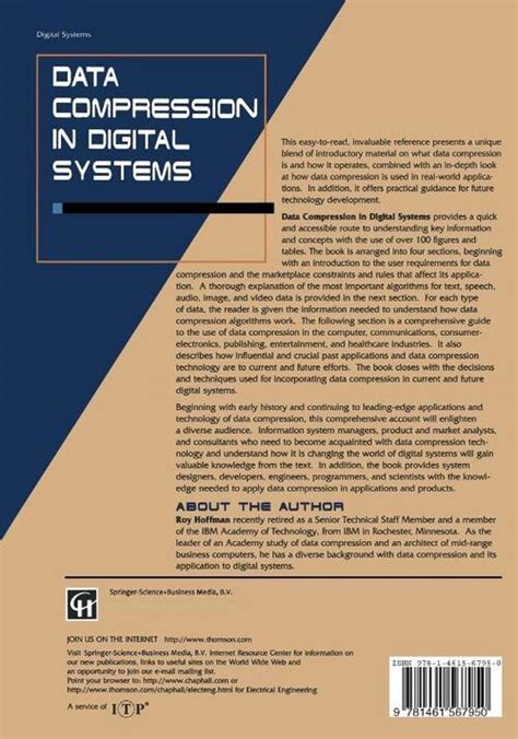 Data Compression In Digital Systems Springer Verlag New York Inc