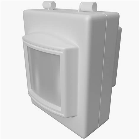 Wireless Pir Security Sensor 3d Model 29 Max Lwo Ma Obj 3ds