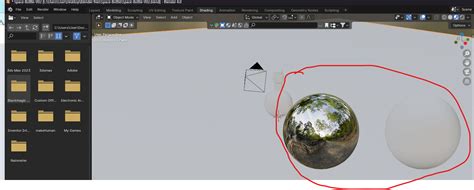 How Do I Make The Hdri And Shader Node Viewing Spheres Smaller R