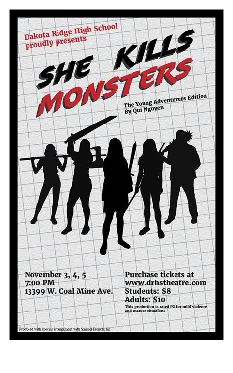 She Kills Monsters Poster On Behance