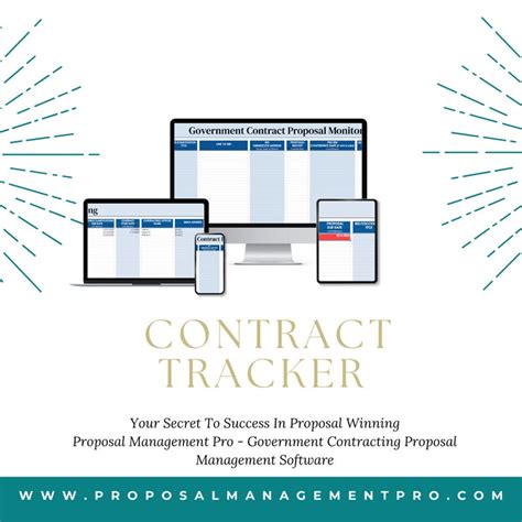 Contract And Proposal Tracker Etsy