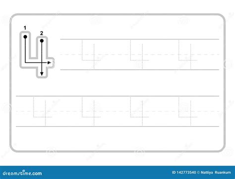 Free Handwriting Numbers Tracing Pages For Writing Numbers Learning