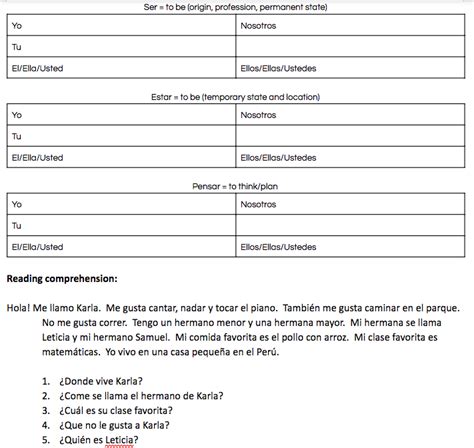 Spanish Final Diagram Quizlet
