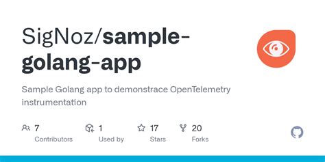 Github Signozsample Golang App Sample Golang App To Demonstrace