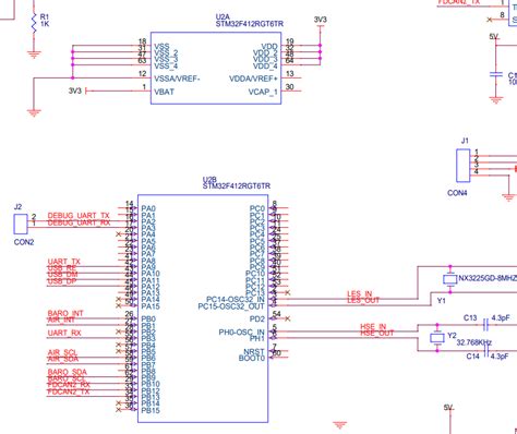 Custom Stm32f412 Board Not Entering Boot Mode No Stmicroelectronics Community