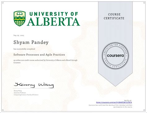 Finished Software Processes And Agile Practices Course On Coursera Shyam Sunder Pandey