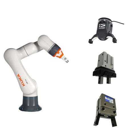 Kuka Lbr Iisy 3 R760 Payload 6kg Collaborative Robot With Konei Gripper As Handling Cobot Robot
