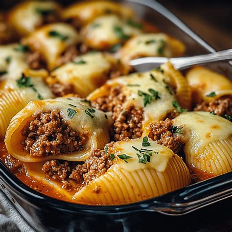 Easy Ground Beef Stuffed Shells Recipe To Try Lina Corner