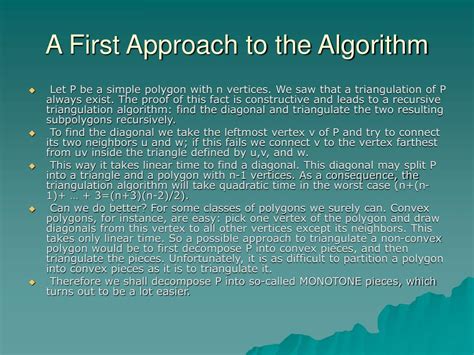 Ppt Polygon Triangulation Powerpoint Presentation Free Download Id