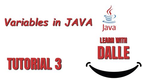 Variables In Java Java Tutorial 3 Youtube