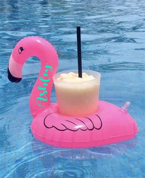 Drink Float Personalized Inflatable Drink Holder Inflatable Drink