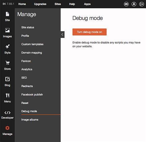 Debug Mode BaseKit Support