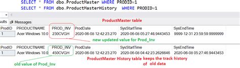 Sql Server Temporal Table Sql Skull