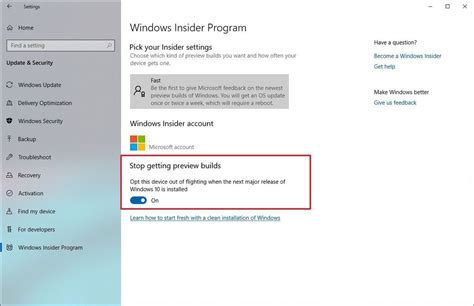 Why You Should Opt Out Of The Windows Insider Program After The May 2019 Update Is Finalized