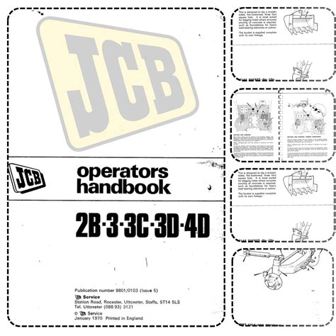 Jcb 2b 3 3c 3d 4d Operator Manual