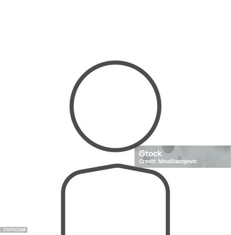 빈 프로필 사진 자리 표시자 아이콘입니다 벡터 일러스트 레이 션입니다 0명에 대한 스톡 벡터 아트 및 기타 이미지 0명 3