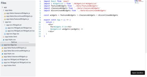 Coderpad File Tree Challenge Forked Codesandbox
