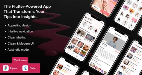 Looks Studio Flutter App Figma UI For Online Nail Studios