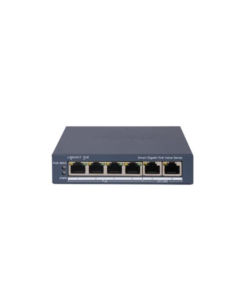 Hikvision 4 Port Gigabit Smart Poe Switch Ds 3e1506p Ei M