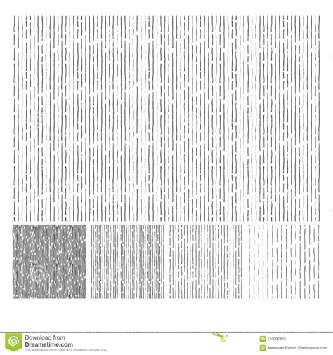 Pattern Of Vertical Hatching Grunge Texture Stock Vector Illustration