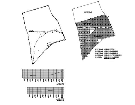 Site Plan Of An Area 2d View Layout Plan In Dwg File