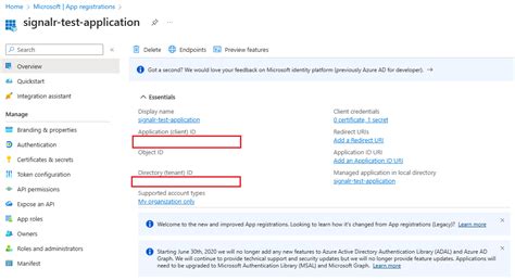 使用 Microsoft Entra 应用程序为针对 Azure Signalr 服务资源的请求进行授权 Microsoft Learn