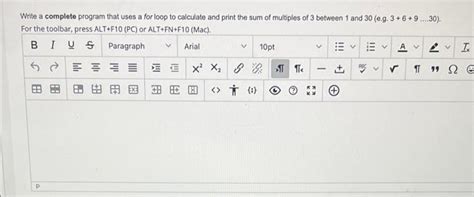 solved write a complete program that uses a for loop to