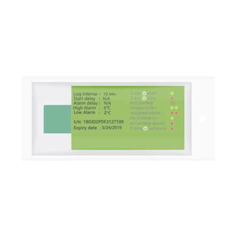 ultra low cost single use pdf temperature data logger data logger and