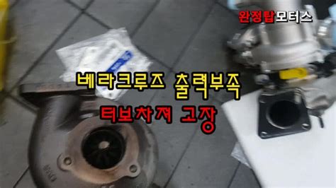 베라크루즈 매연 과다 출력 부족 터보고장 네이버 블로그