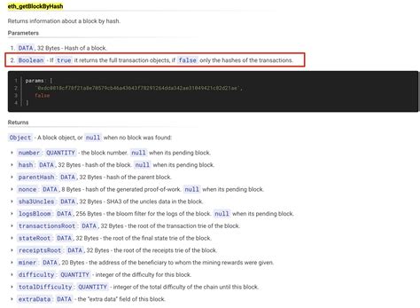 Rpc Eth Getblockbyhash Does Not Work As Expected · Issue 804 · Cosmos Ethermint · Github