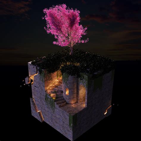 Default Cube R Blender