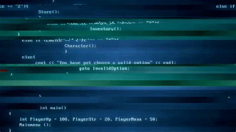 Glitch Code Programming Free Stock Video Pixabay