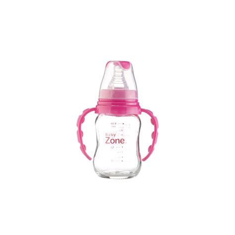 بيبي زون رضاعة أطفال بحلمة بلاستيك 120مل