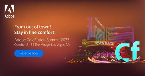 Adobe Coldfusion On Linkedin Headed To Vegas For The Summit Reserve Your Room At One Of Las