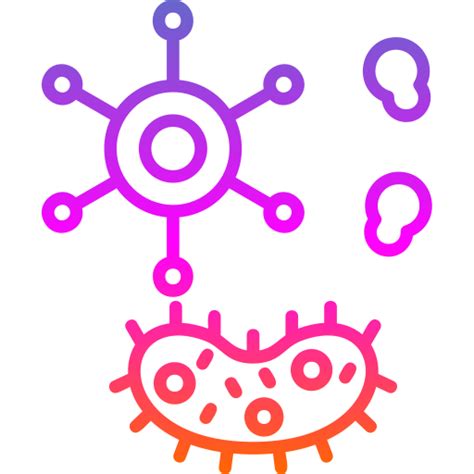 Bacteria Generic Gradient Icon Bacteria Generic Gradient Icon
