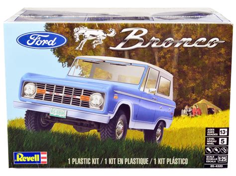 Level 5 Model Kit Ford Bronco 1 25 Scale Model By Revell