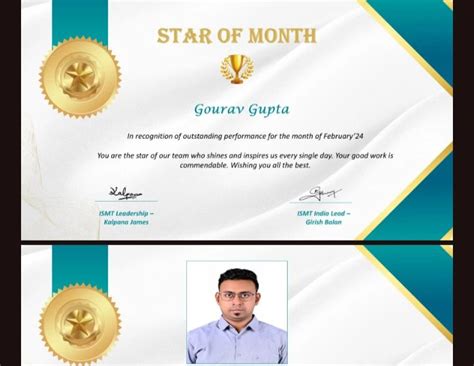 Gourav Gupta On Linkedin Featured As Star Of Month In Accenture