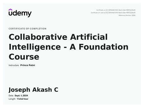 joseph akash on linkedin artificialintelligence ai udemy